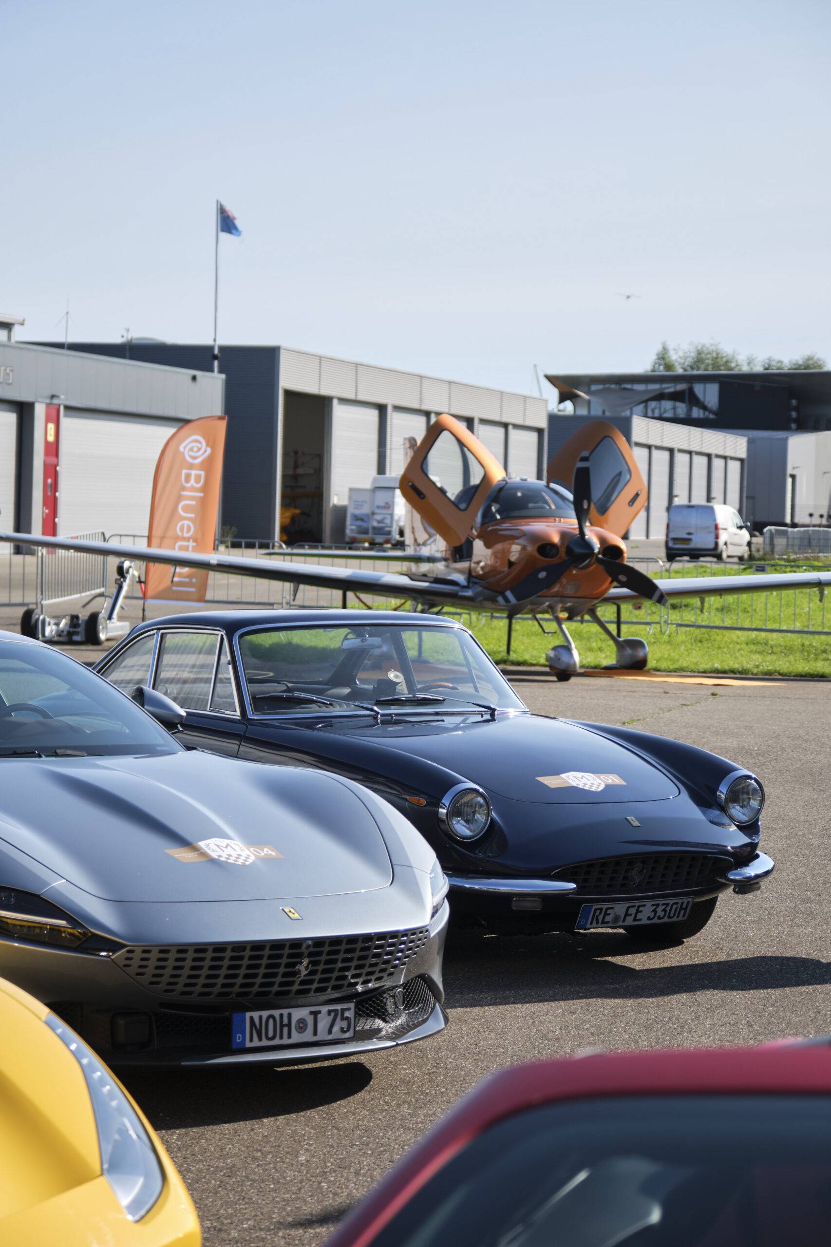 Ferrari Munsterhuis Rally at Bluetail Aviation Flight Experience Center ...